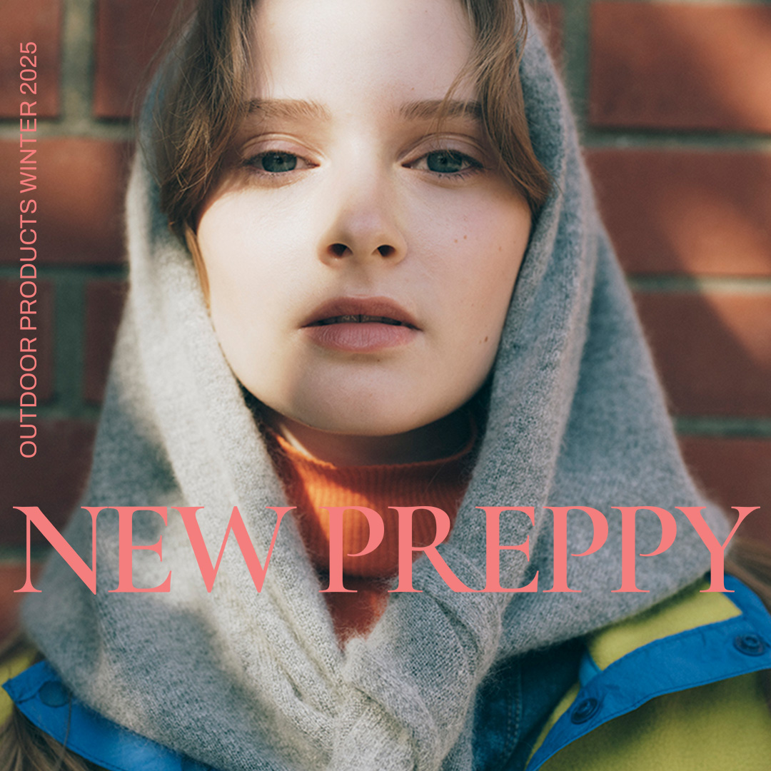 NEW PREPPY OUTDOOR PRODUCTS WINTER 2025｜OUTDOOR PRODUCTS Usual Things ...
